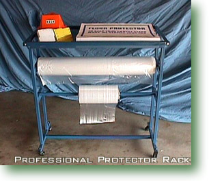 Professional Roll Dispenser Rack